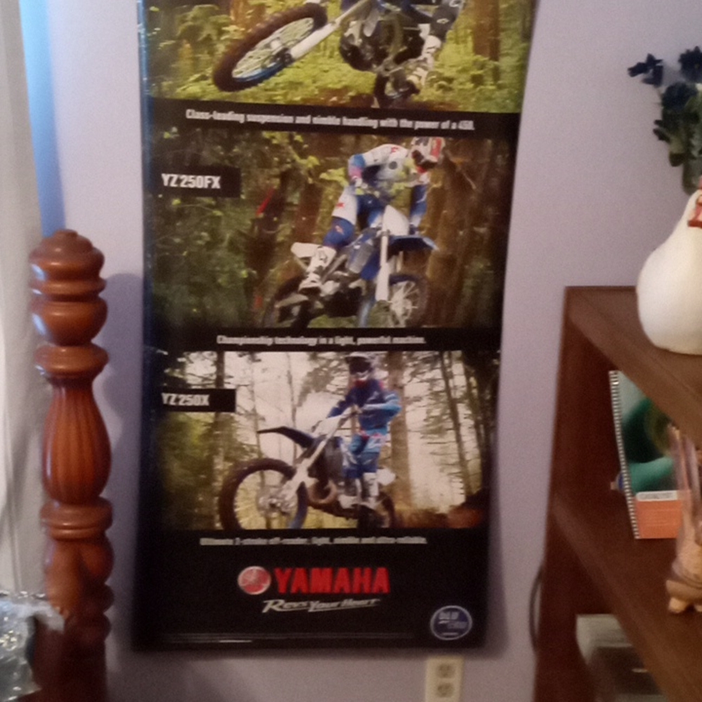 2017 Yamaha Advertisement Poster - Gem